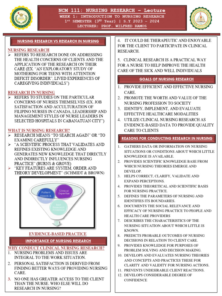 NCM 111 Lec Prelim Trans | PDF | Experiment | Theory NCM 111 Lec Prelim Trans | PDF | Experiment | Theory