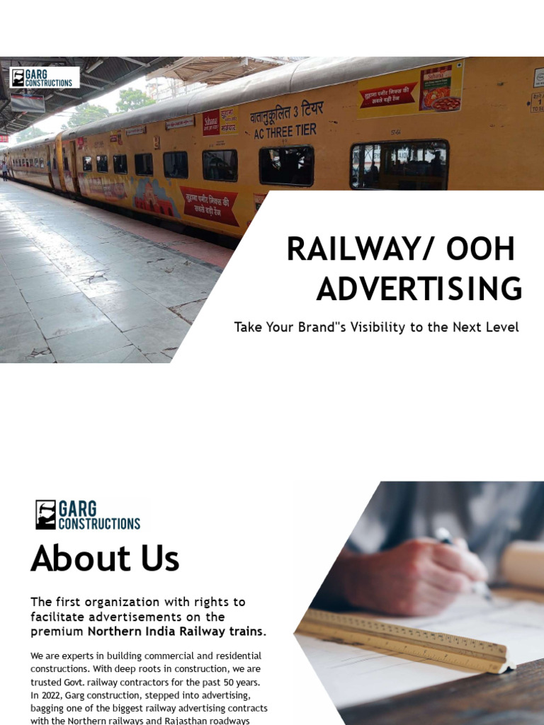 Garg Construction Presentation | PDF | Advertising | Mass Media
