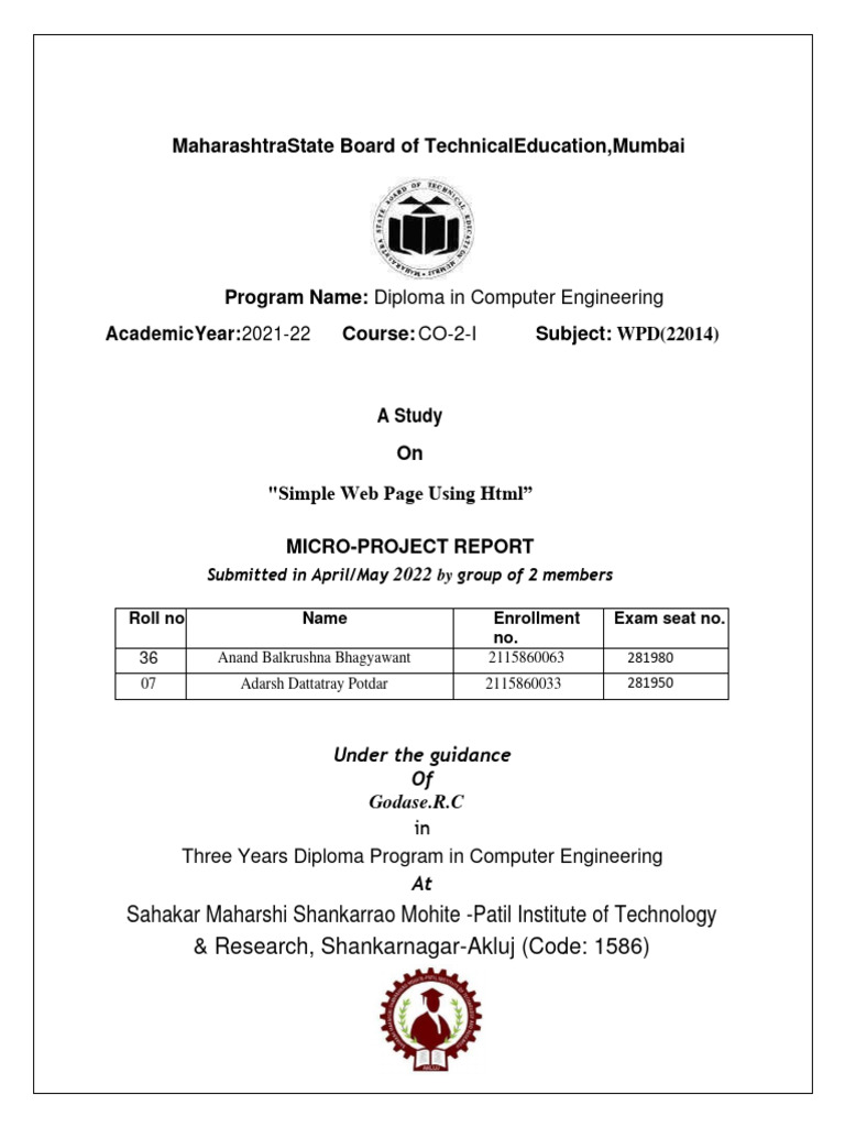 WPD Part B - Final | PDF