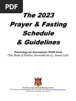 21-Day Daniel Fast Prayer Guide | PDF | Fasting | Prayer