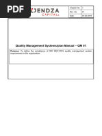 ISO 9001-2015 Management Review Template | PDF