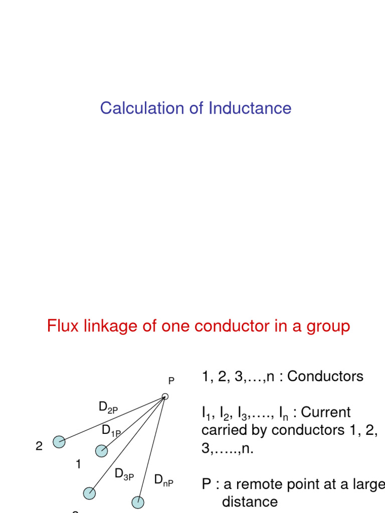 2 - Flux Linkage of One Conductor in A Group | PDF