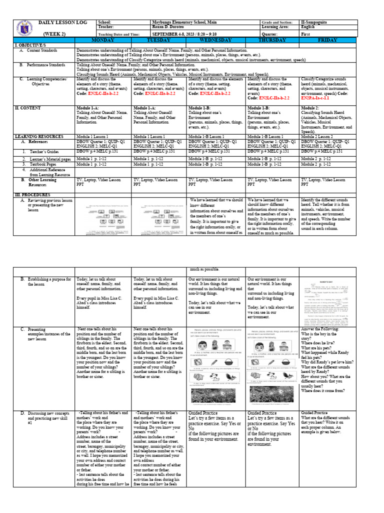 Deped Click Dll Download Grade 3 Q1w2