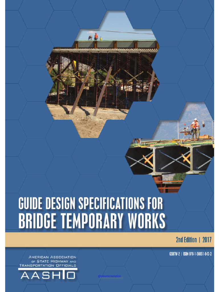 AASHTO - Guide Design Specifications For Bridge Temporary Works - 2017 ...