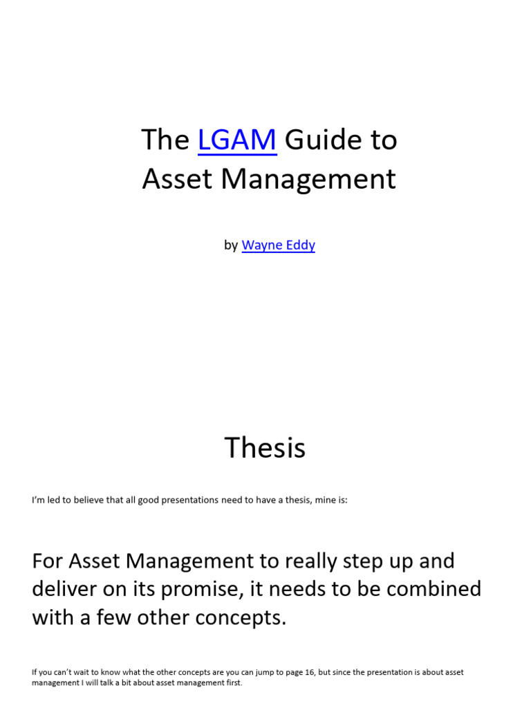 Asset Management Plan Pdf Wiki Asset Management