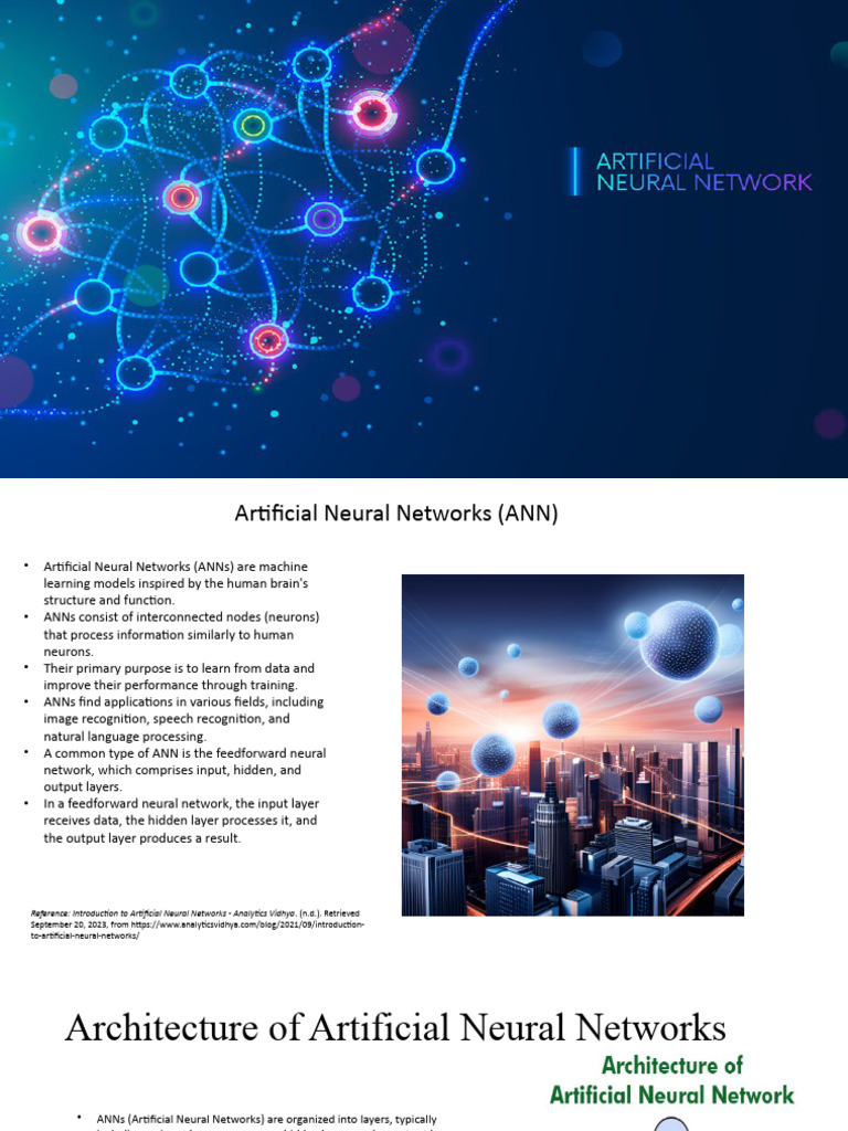 Artificial Neural Networks Guide | PDF