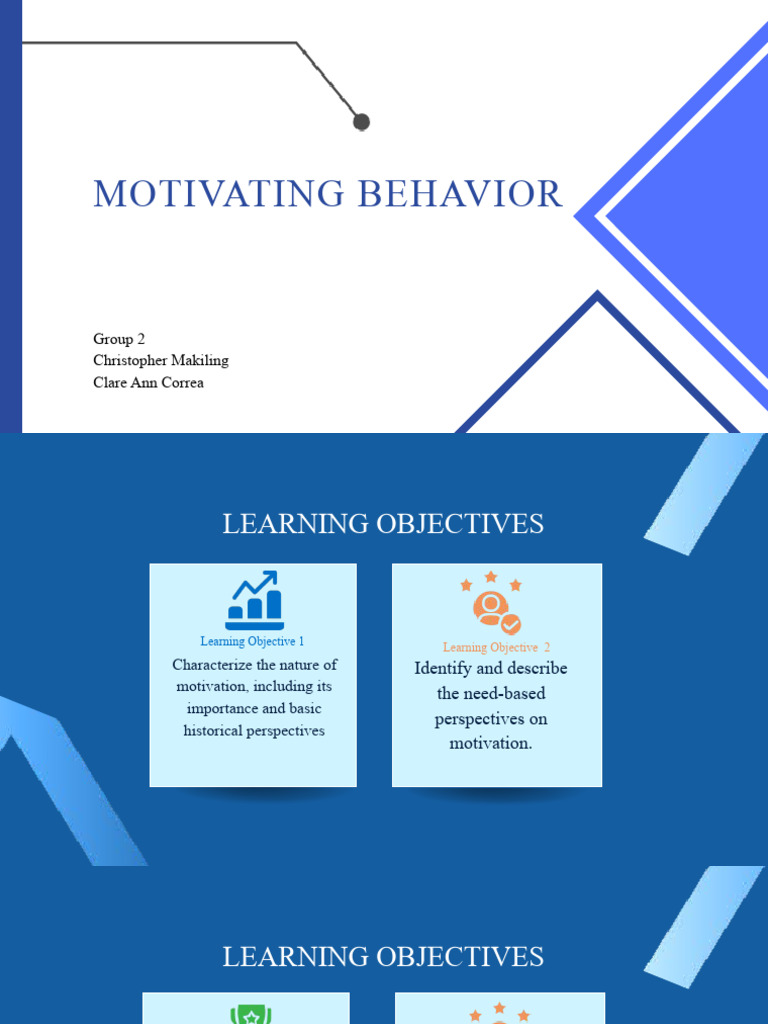 Group 2 Motivating Behavior | PDF | Reinforcement | Motivational