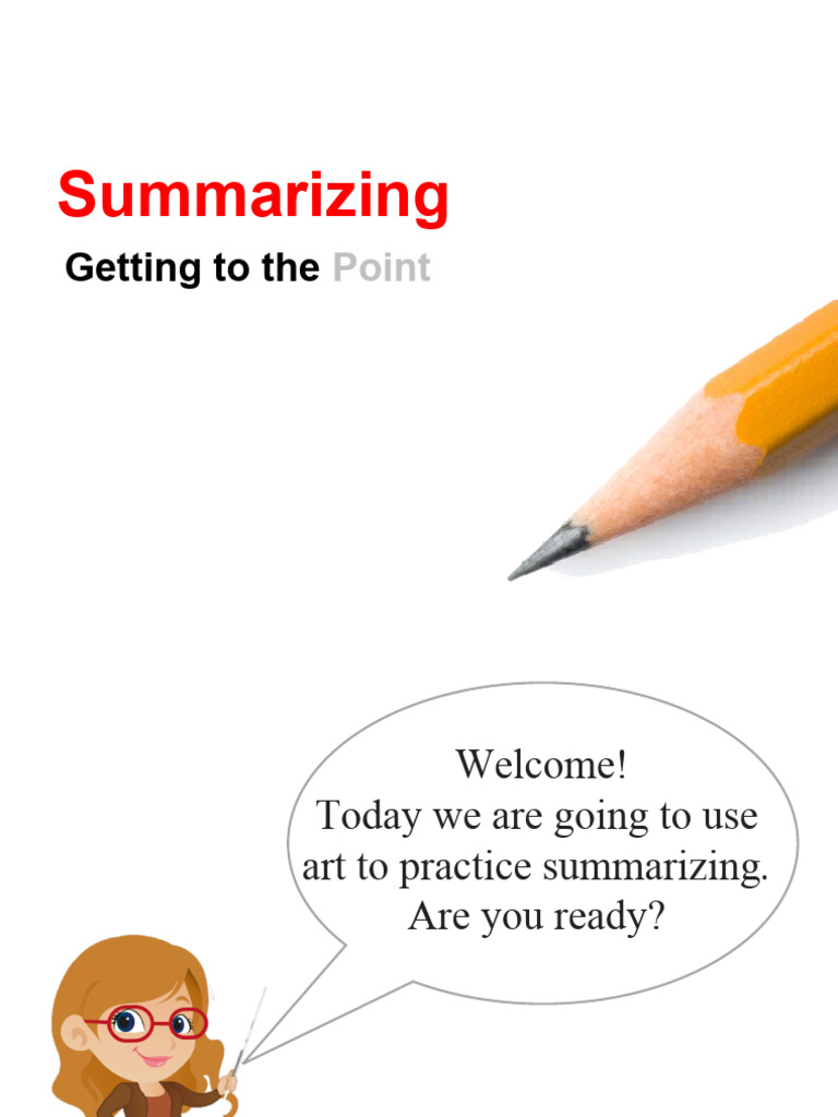 Summarizing | PDF
