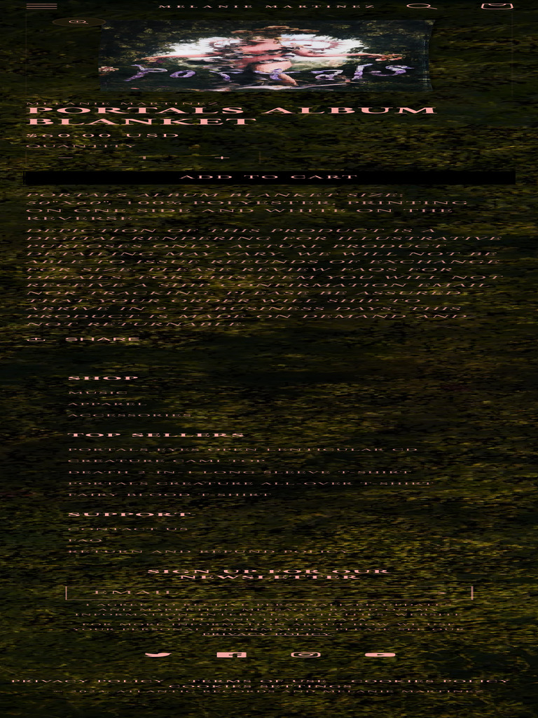 Portals Album Blanket - Melanie Martinez | PDF