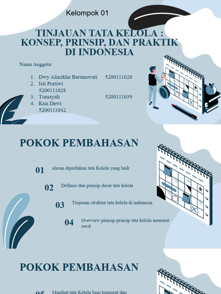 Tinjauan Tata Kelola-Konsep, Prinsip, Dan Praktik Di Indonesia | PDF