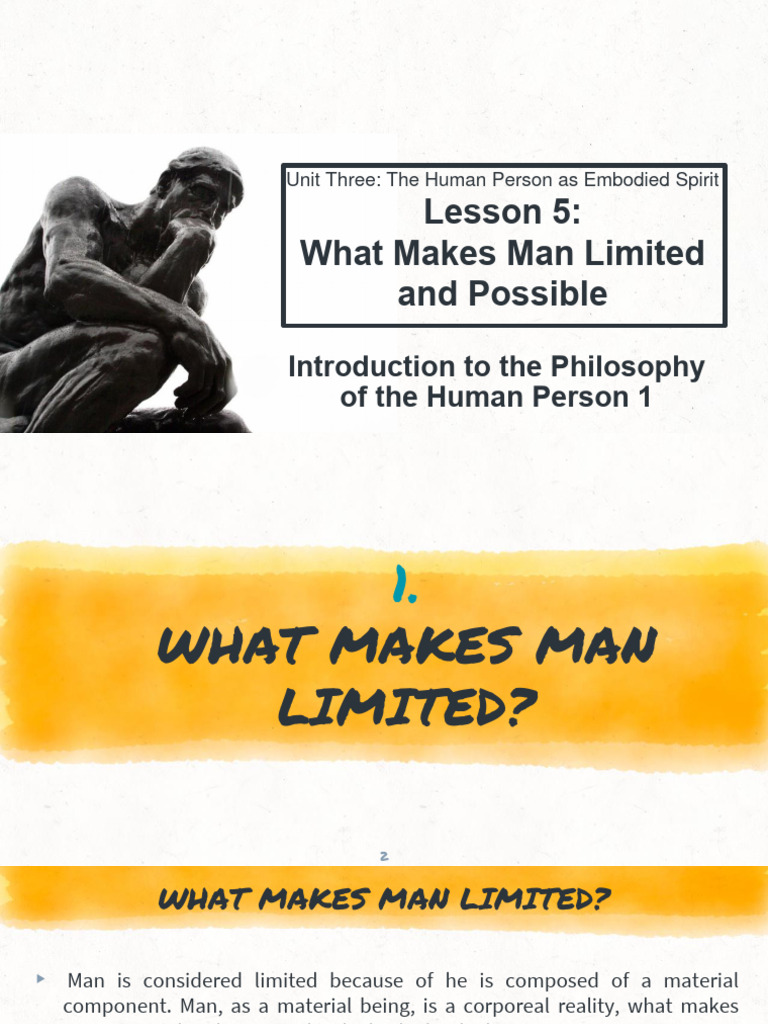 Understanding Human Limitations | PDF | Self Awareness | Experience