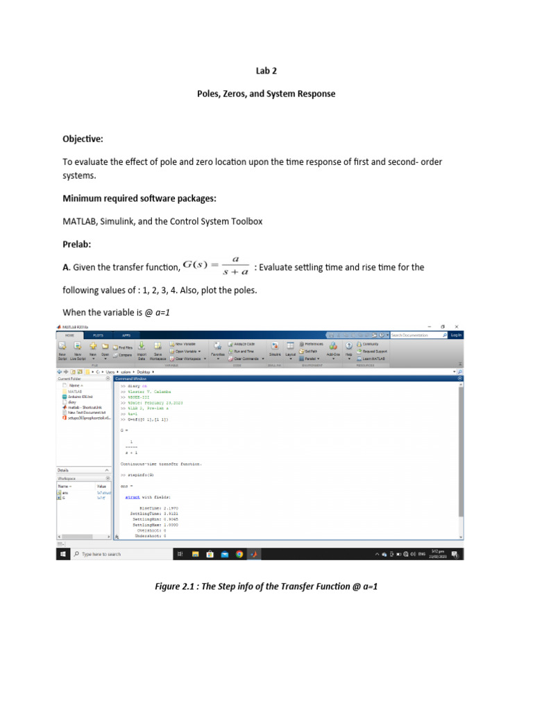 Garcia, Lab 2 Final | PDF | Telecommunications Engineering | Signal Processing