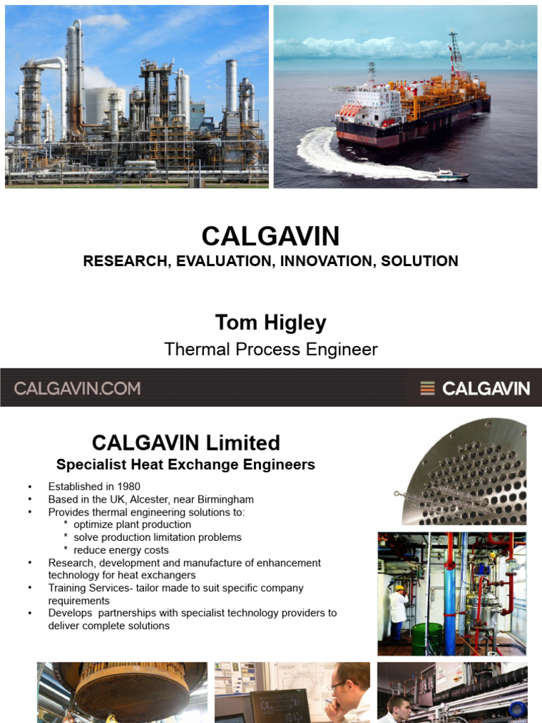 hITran Calgavin Heat Exchangers Technology | PDF