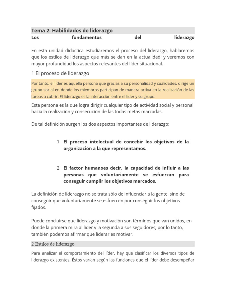 MODULO 3 LIDERAZGO | PDF | Liderazgo | Comunicación