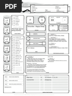 Druid Character Sheet | PDF
