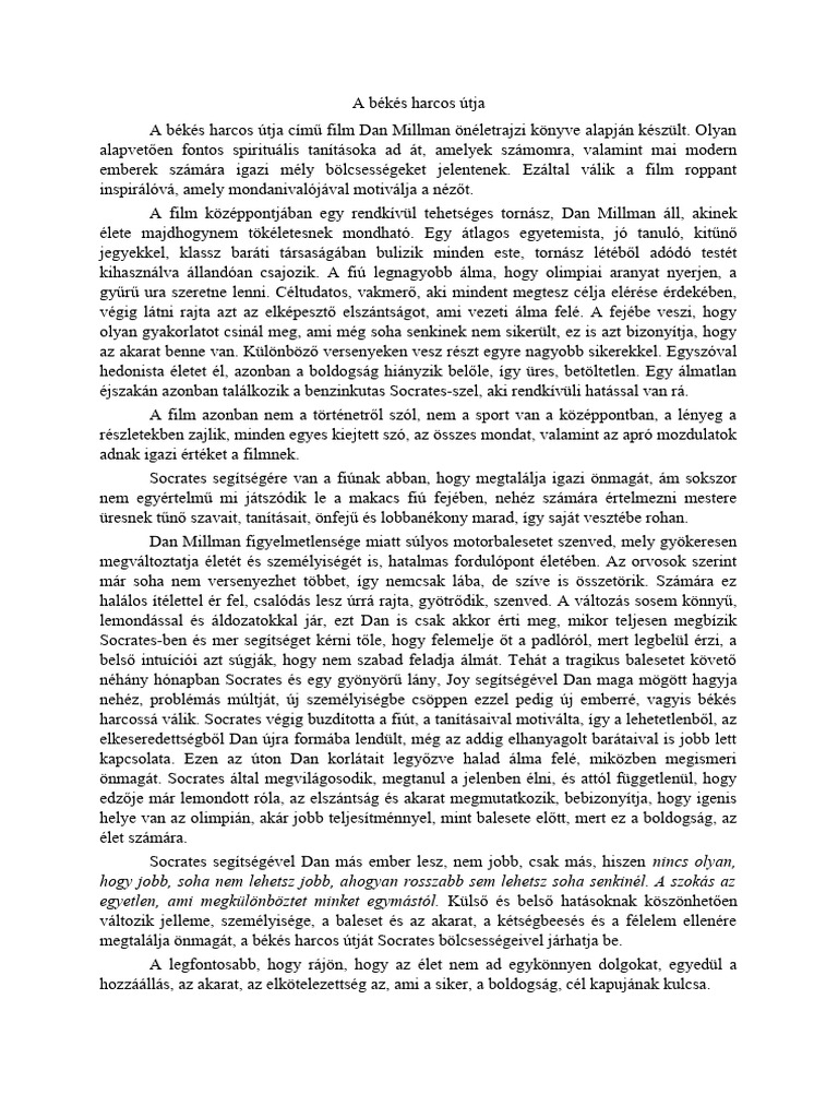 A Békés Harcos Útja Pszicho | PDF A Békés Harcos Útja Pszicho | PDF