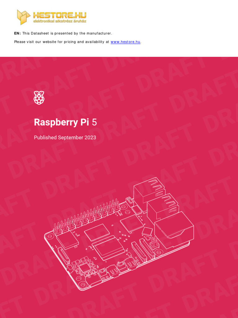 Rpi5-8gb-Single en 10045518 | PDF | Raspberry Pi | Usb