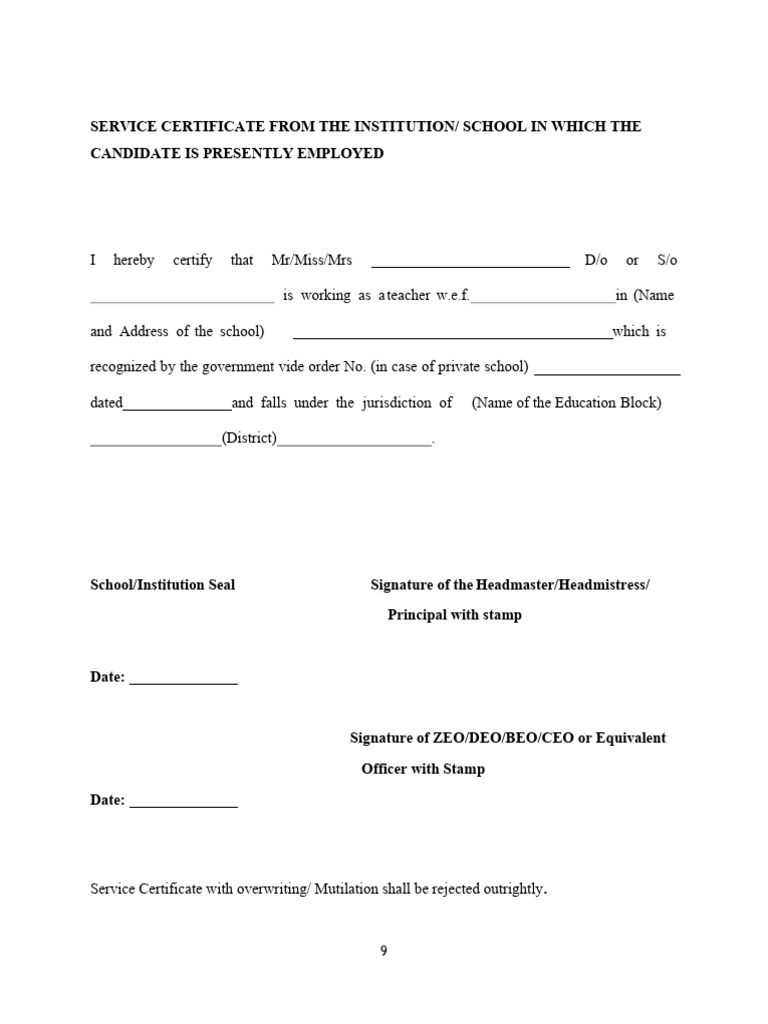Servicecertificate | PDF