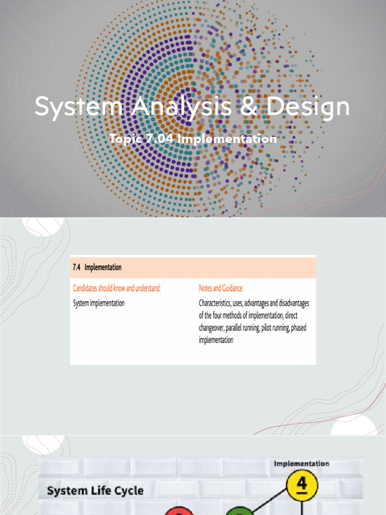 System Implementation Methods Explained | PDF | Business | Computers