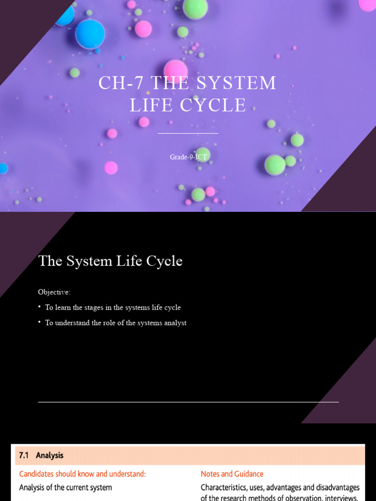 IGCSE ICT 0417 Chap Analysis-Design | PDF