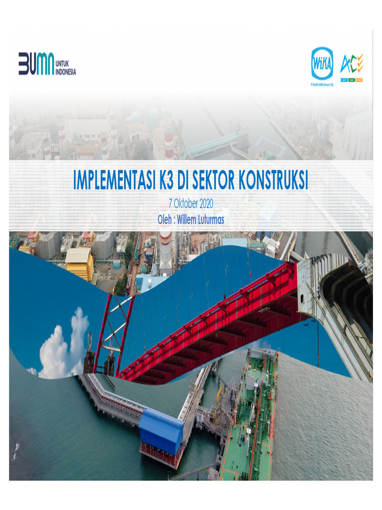 IMPLEMENTASI K3 DI SEKTOR KONSTRUKSI (Willem) | PDF