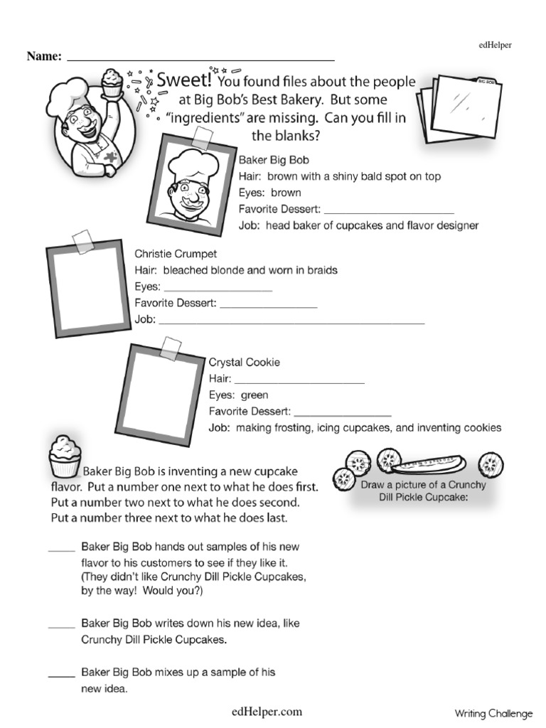 2nd-grade-writing-worksheets | PDF | Frozen Desserts | Ice Cream