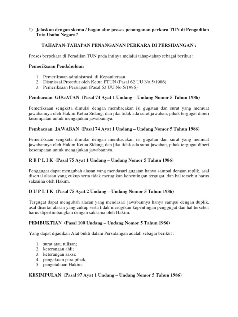 Tahapan-Tahapan Penanganan Perkara Di Persidangan | PDF Tahapan-Tahapan Penanganan Perkara Di Persidangan | PDF