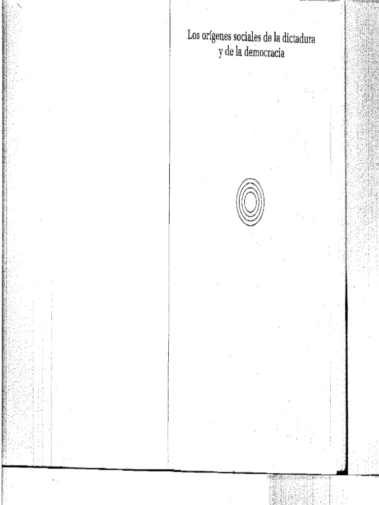 Barrington Moore - Los Origenes Sociales de La Dictadura y La ...
