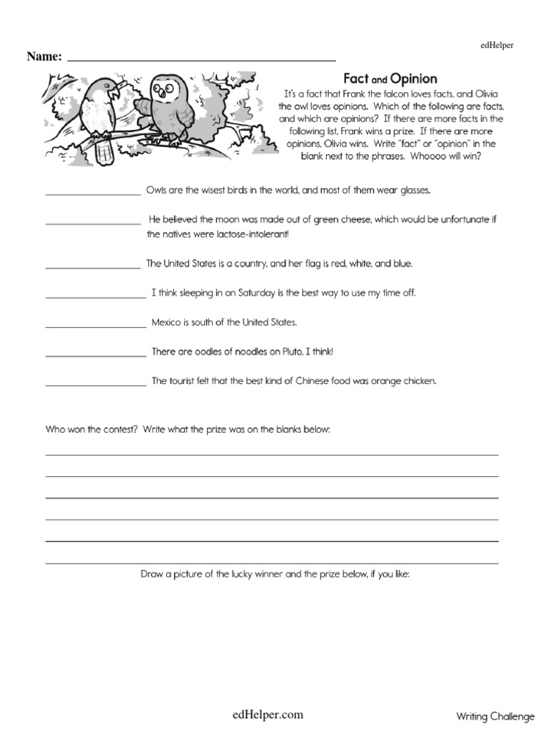 5th Grade Writing Worksheets | PDF