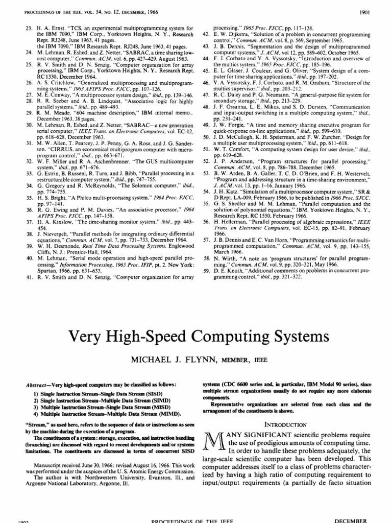 High-Speed Computing Systems Overview | PDF | Computer Data Storage ...