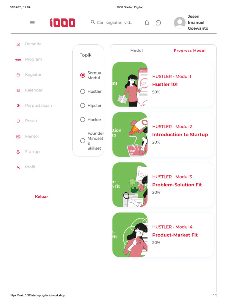 1000 Startup Digital | PDF