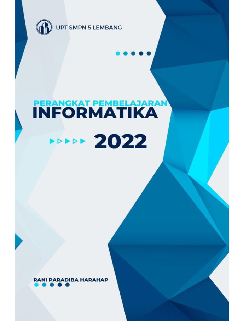 Contoh Kegiatan Pembelajaran Informatika | PDF | Karier & Perkembangan