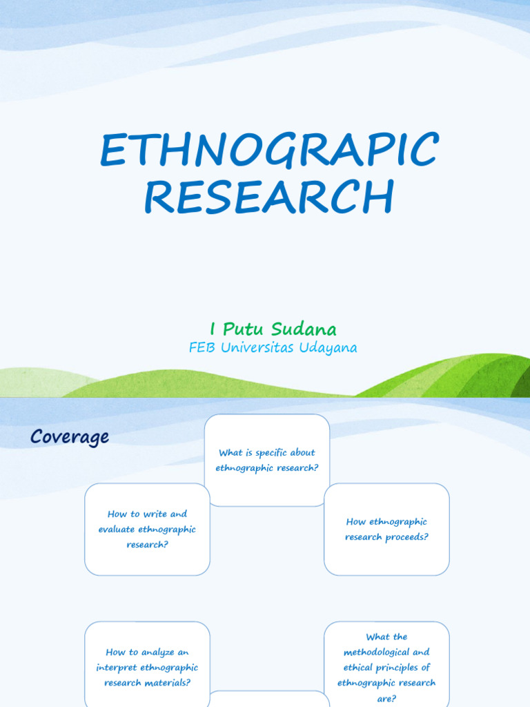 05 - Ethnographic Research | Download Free PDF | Ethnography | Scientific Method