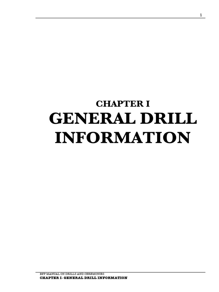 Firefighter Drill & Ceremony Guide | PDF | Platoon | Company (Military ...