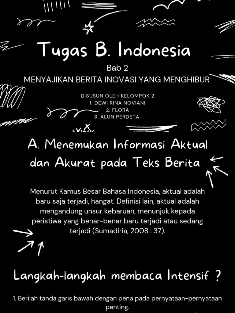 K.2 B.Indonesia Bab 2 Menyajikan Berita Inovasi Yang Menghibur | PDF
