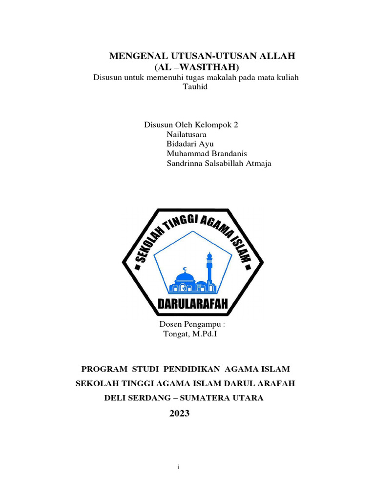 Mengenal Utusan Allah: Nabi dan Rasul | PDF