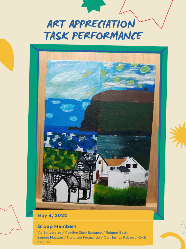 Art Appreciation Task Performance | PDF