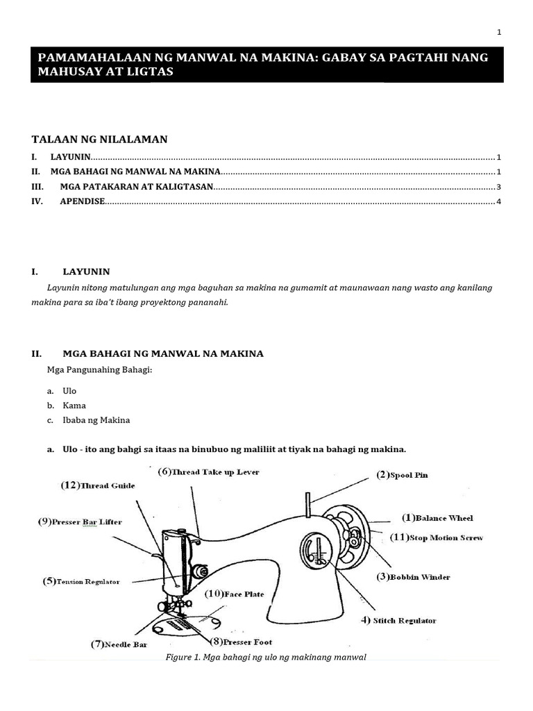 Manwal Sa Makina | PDF