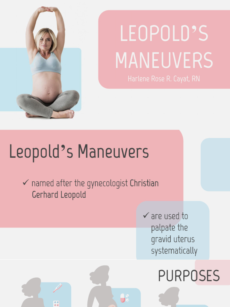 Overview of Leopold's Maneuvers | PDF