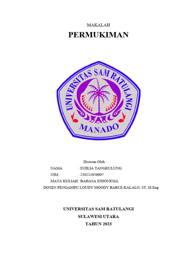 Peran dan Pola Permukiman Manusia | PDF