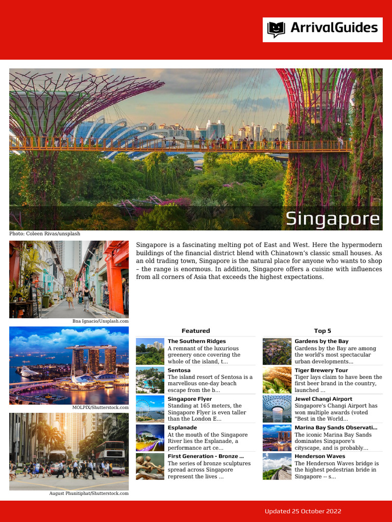 Singapore en | PDF | Singapore | World Politics