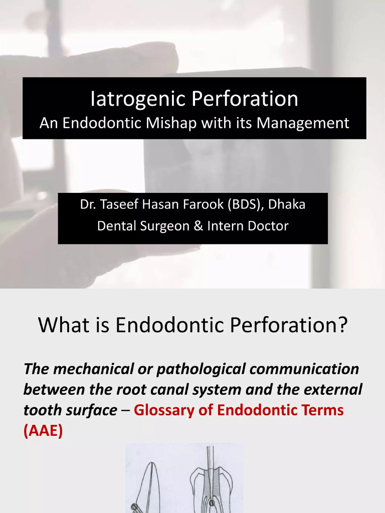 Iatrogenic Perforation A Guide To Fixing The Hole in Your Patient x27 S ...
