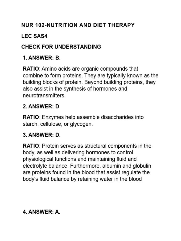 Sas4-Nur102 Lec | PDF