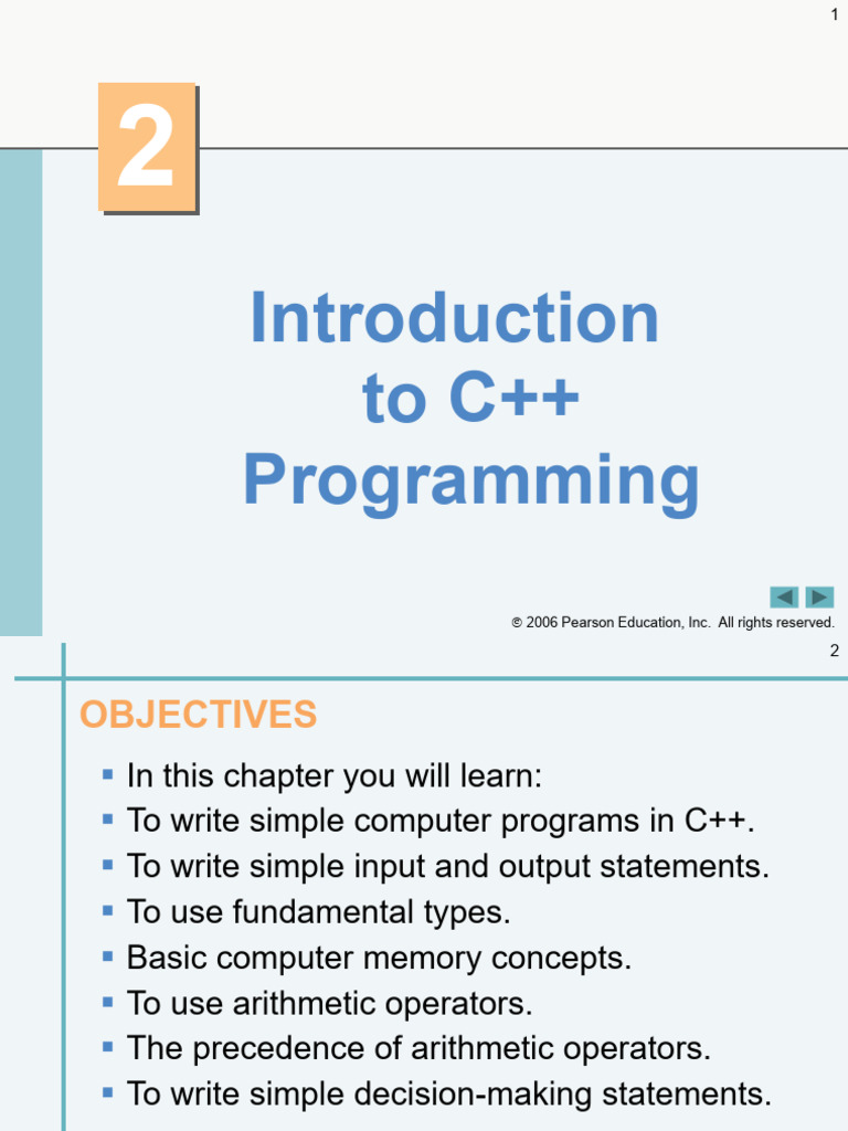 C++ Programming Basics and Examples | PDF | Computer Program | Programming