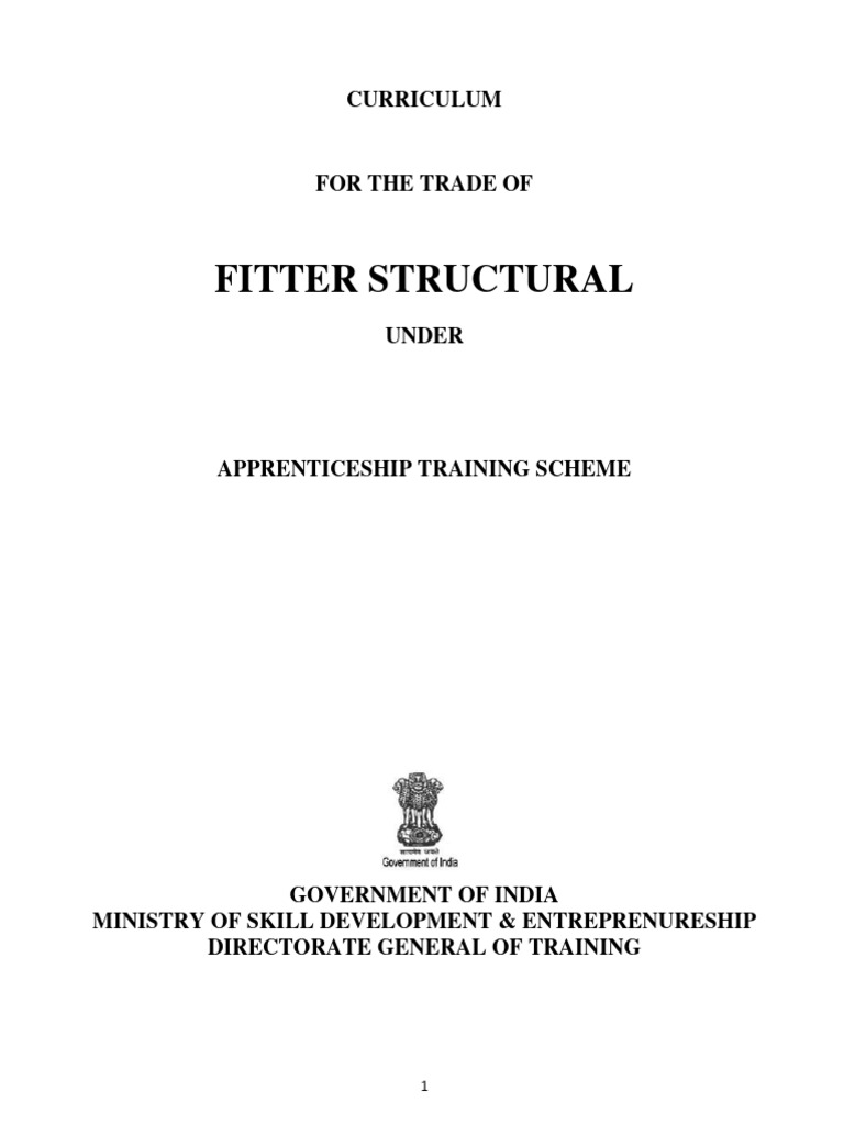 Fitter (Structural) | PDF | Welding | Construction