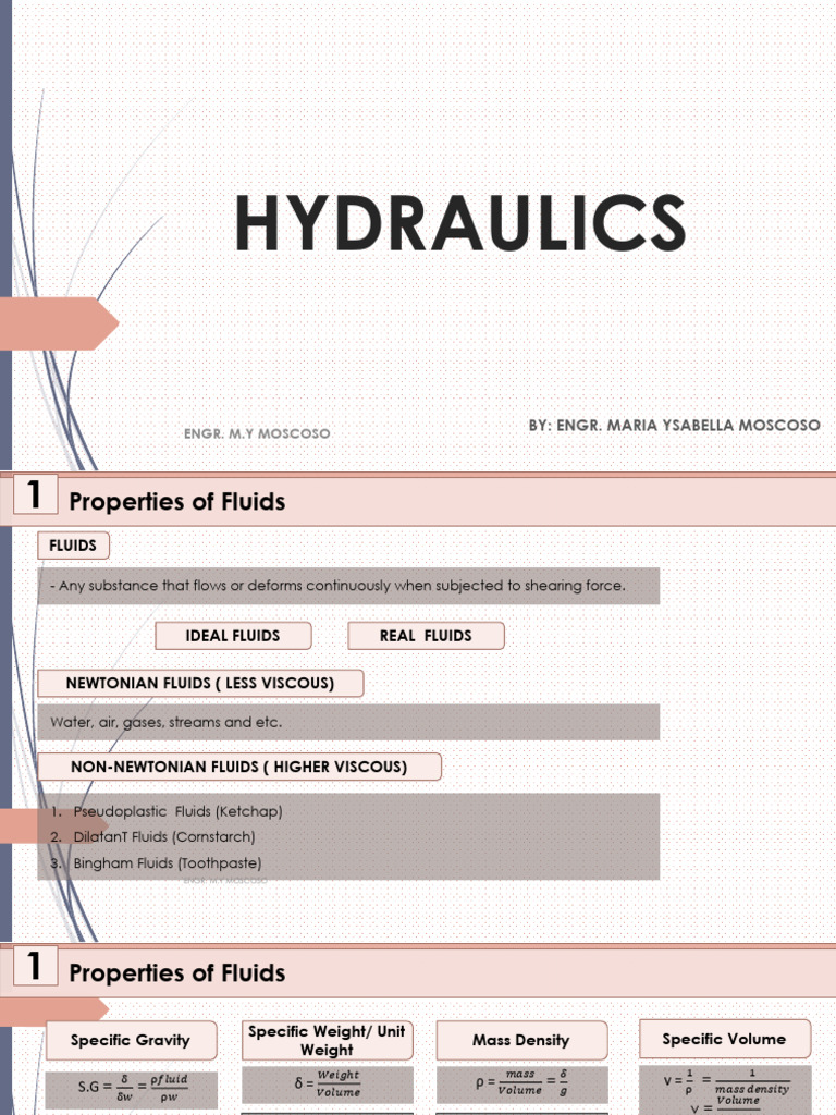 Fluid Properties and Calculations | PDF | Surface Tension | Density