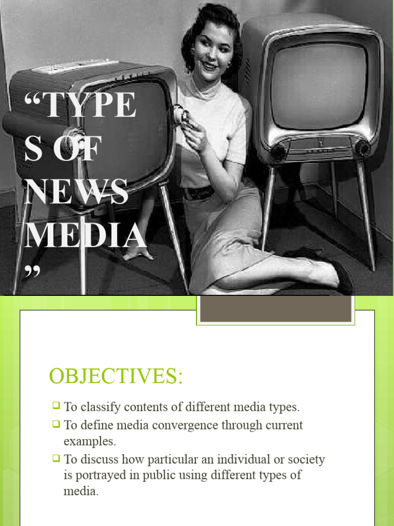 Types of News Media | PDF