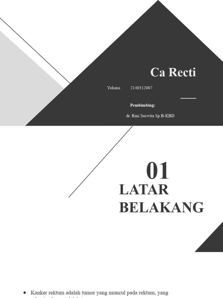 CRS - Adenocarcinoma Recti | PDF