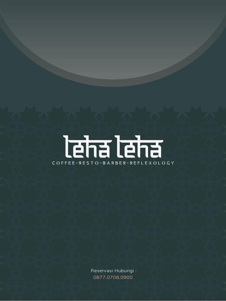 Leha Leha Cafe Menu Overview | PDF
