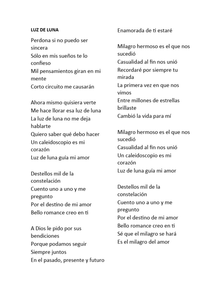 Luz de Luna | PDF